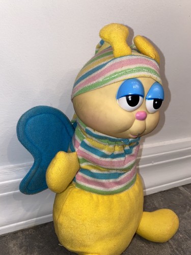 DOES NOT LIGHT Vintage Hasbro Gloworm Glow Worm Glo Bug Butterfly ...