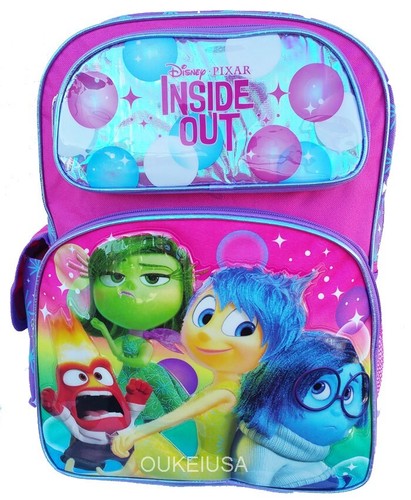 Inside Out Large Backpack 16" Pink Backpack NEW | eBay