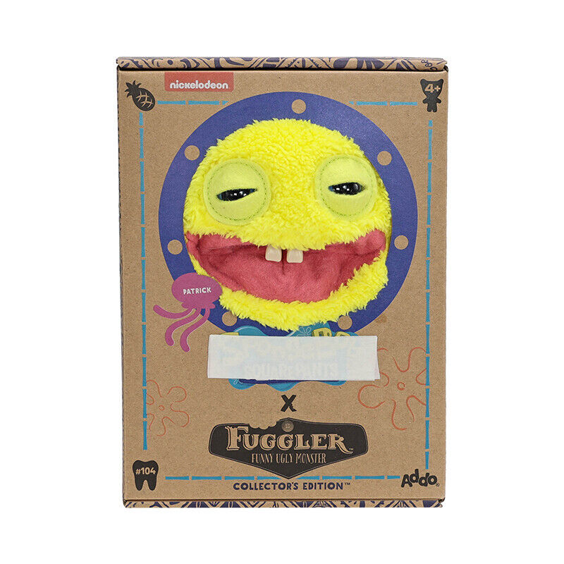 Fuggler Soft Plush Toys SpongeBob SquarePants Patrick Star Stuffed Doll ...