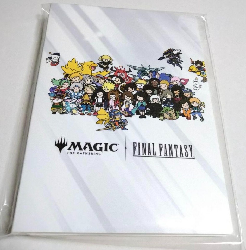 MTG Final Fantasy Official Chibi Chara Sticker Binder Japan Magic ...