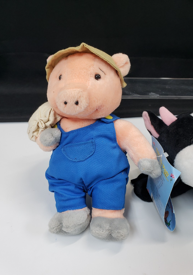 3 Stuffins Fairy Tale Friends Stuffed Animal Plush Toy Little Piggy+ ...