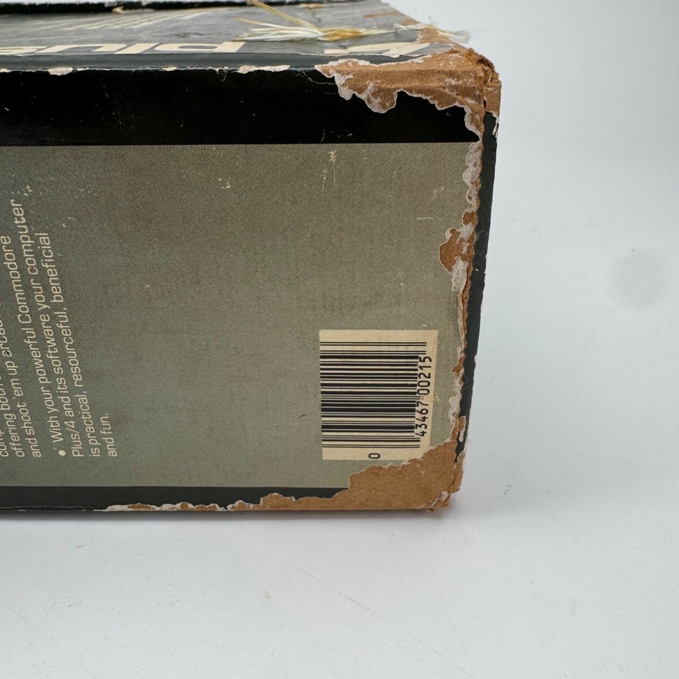 Commodore Plus/4 8-Bit Computer w/ Manual & Original Box Untested For ...