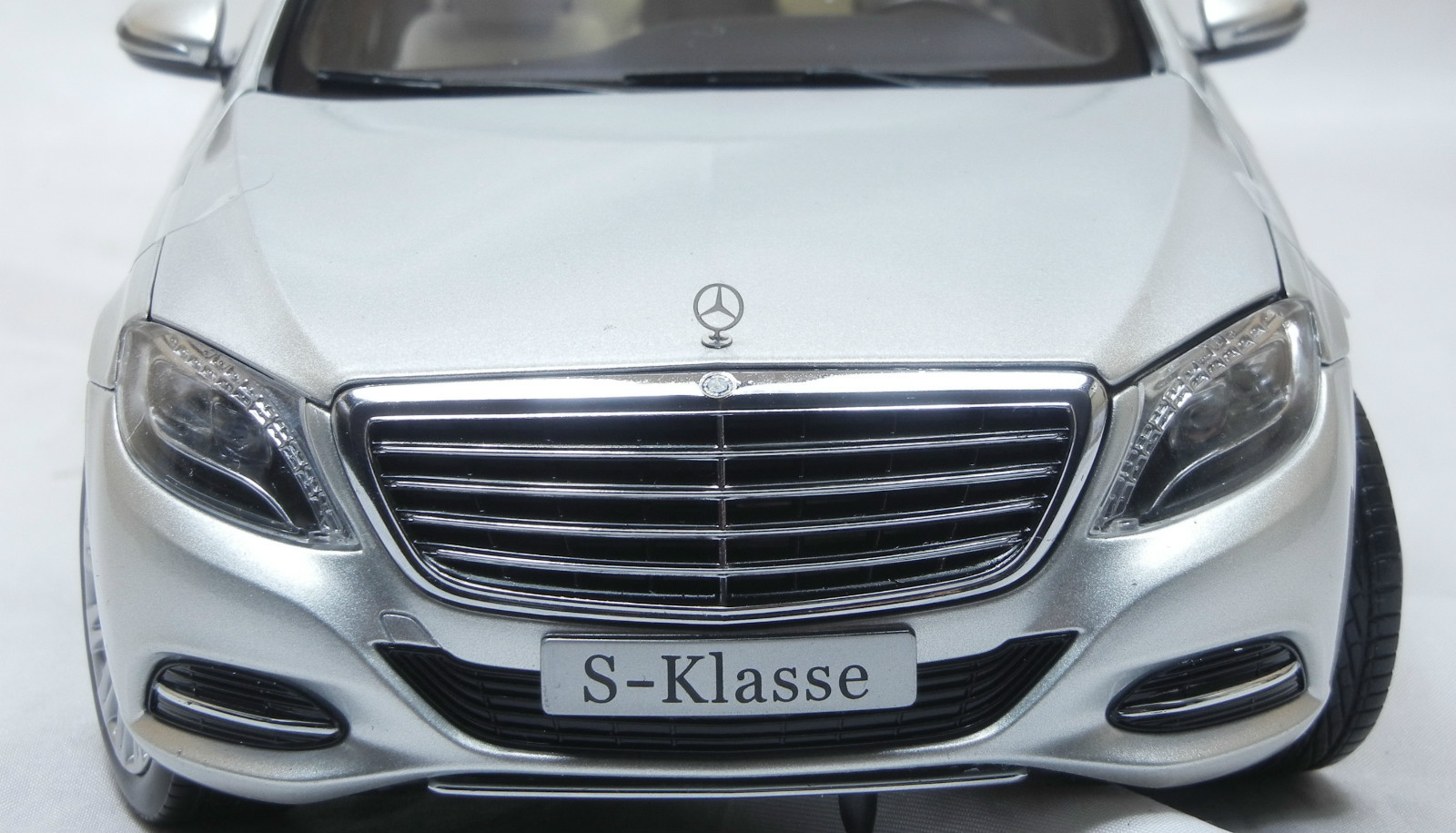 NOREV 2014 MERCEDES BENZ S CLASS (W222) SILVER 1:18 DEALER EDITION*Last ...