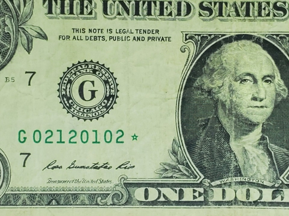 dollar bill star note 2013 fancy serial number! Rare! | eBay