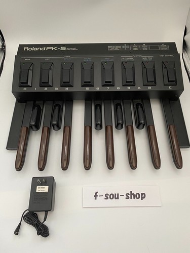 Roland PK-5 MIDI Foot Keyboard Used Tested | eBay