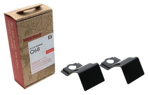 Yakima Q68 Q Tower Clips w/ B Pads & Vinyl Pads #00668 2 clips Q 68 NEW ...