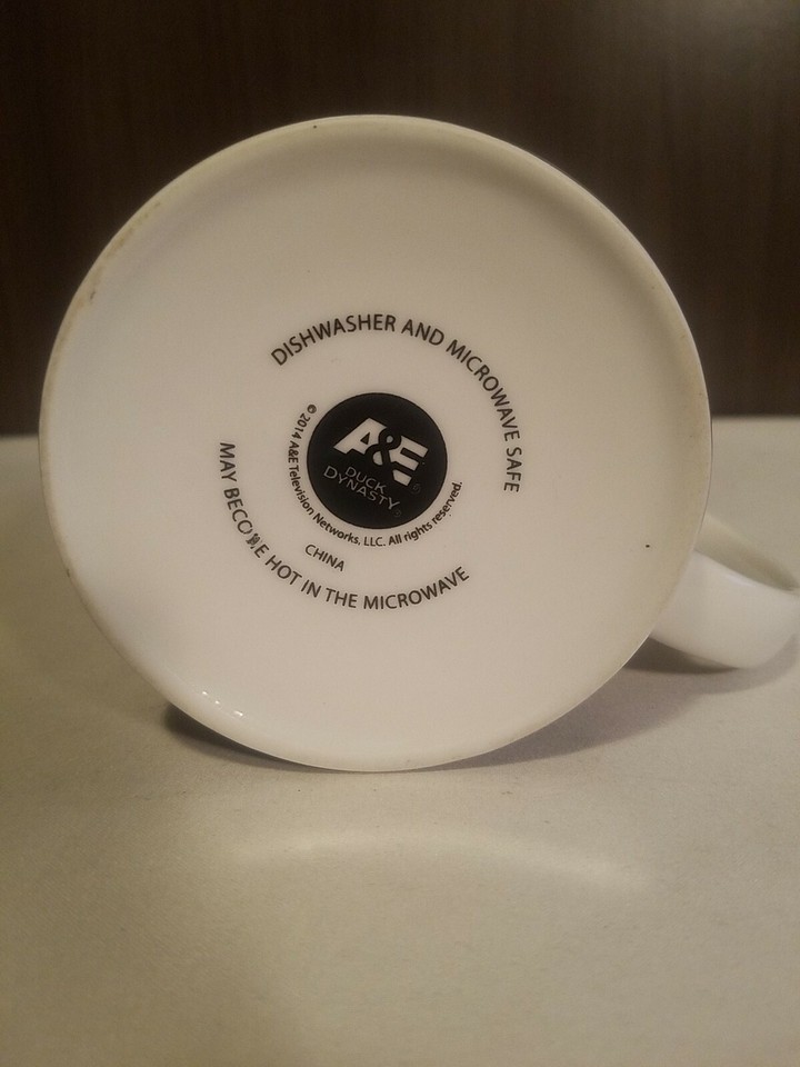 Set Of 2 Duck Dynasty Coffee Cups Mugs A&E Happy Camouflaged Duck ...