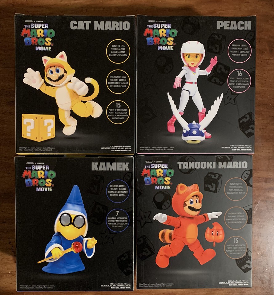 The Super Mario Bros Movie 5 Inch Toys Series 2 COMPLETE SET NEW 2023 ...