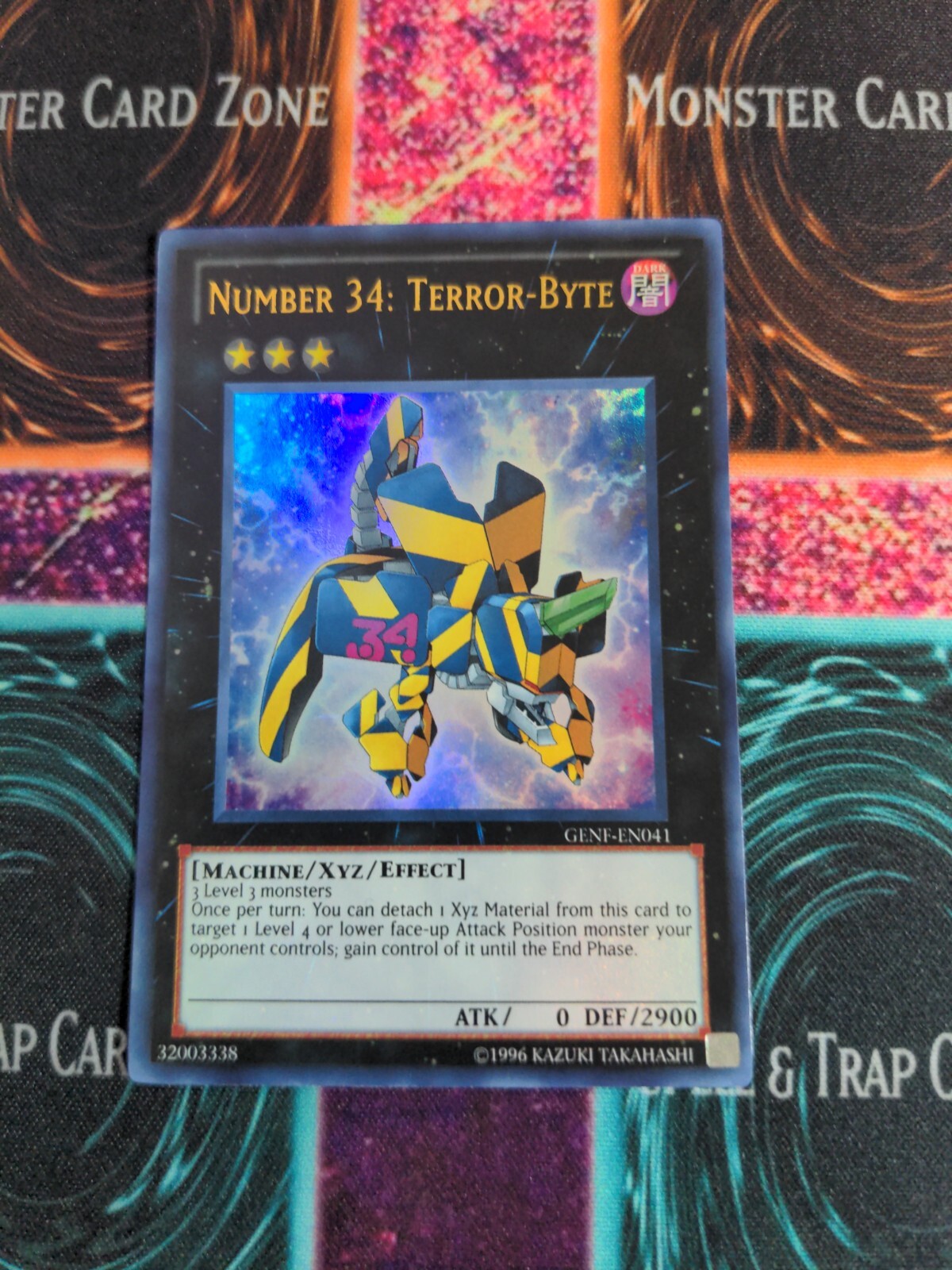 Yu-Gi-Oh! TCG Number 34: Terror-Byte Generation Force GENF-EN041 ...