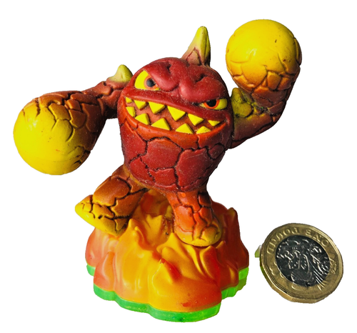 Skylanders Figure Toy Video Game Eruptor Fire Man Vintage ra | eBay UK