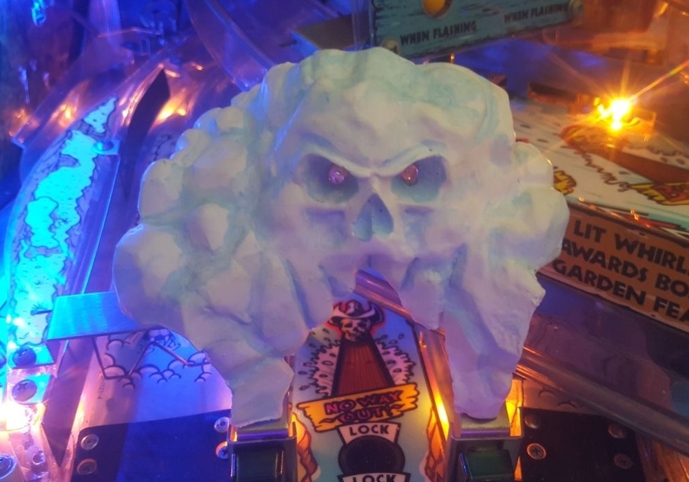 WHITEWATER Pinball Active Skull Mountain Mod White Water SNOW | eBay