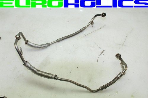 OEM BMW F01 750li 09-12 Turbo Oil Feed Line Return Hose Pipe ...