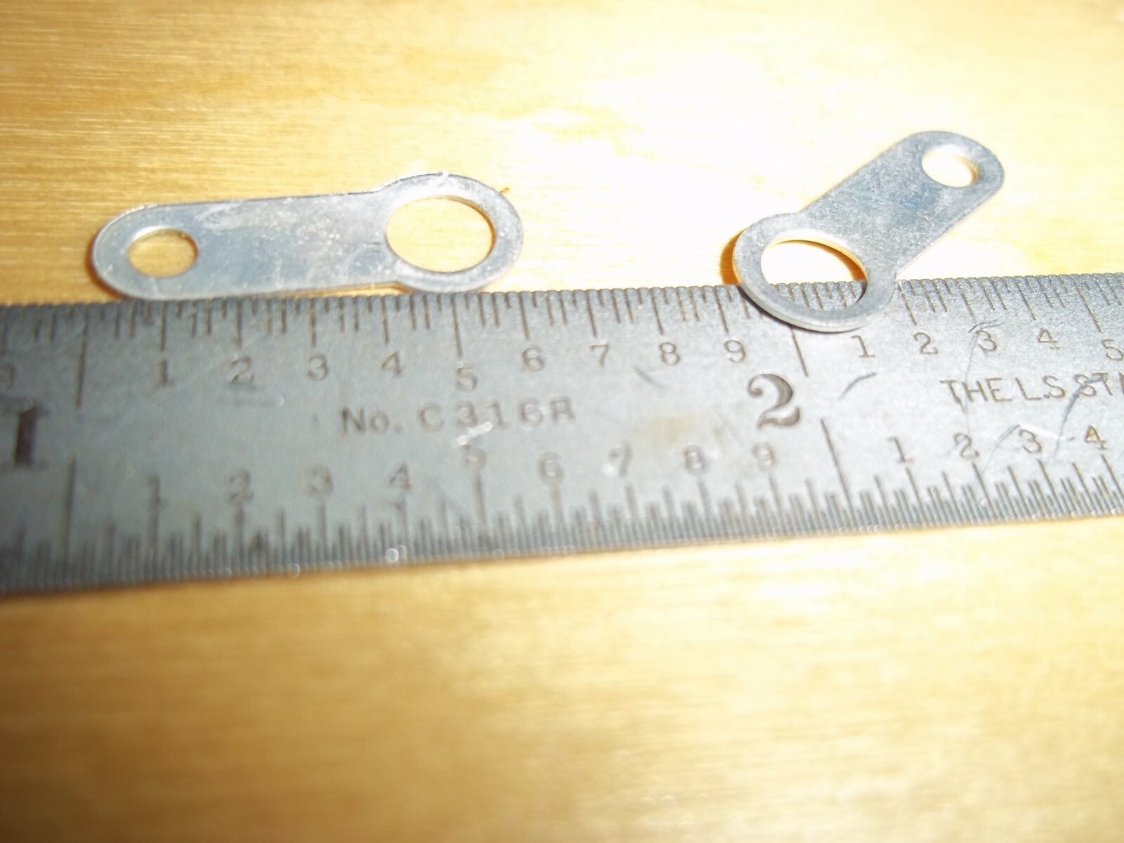 Zierick #390 Solder Terminal Lugs .120" ID 5/8" Long Plated Copper 50 ...