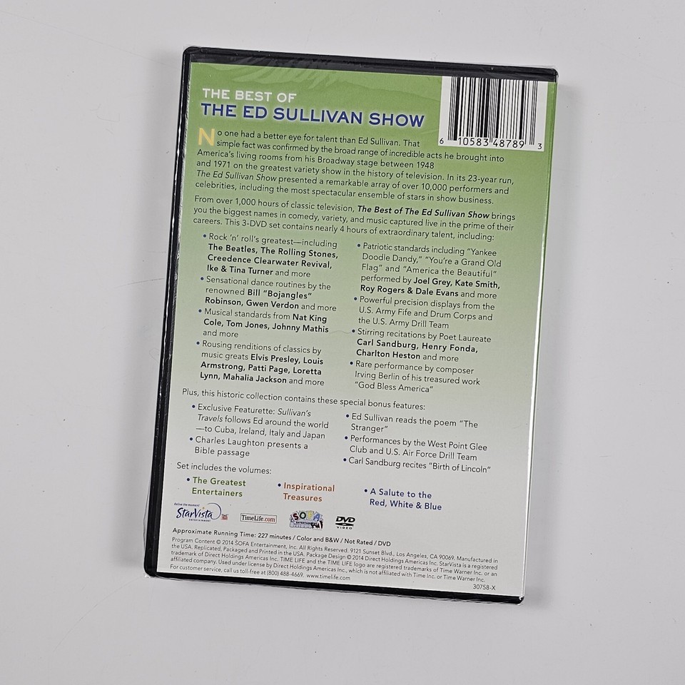 The Best Of The Ed Sullivan Show & Elvis The First Ed Sullivan Show DVD ...
