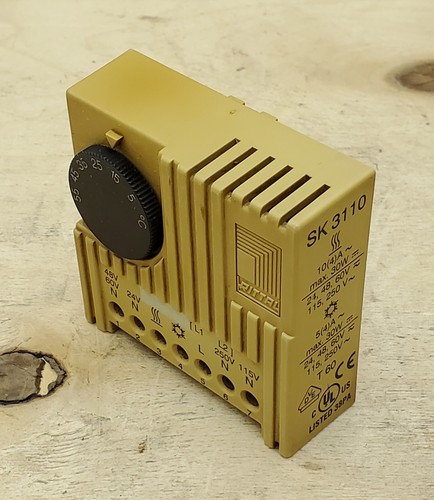 RITTAL SK3110 5-55C Degree Thermostat rated for a 30 Watt Load | eBay