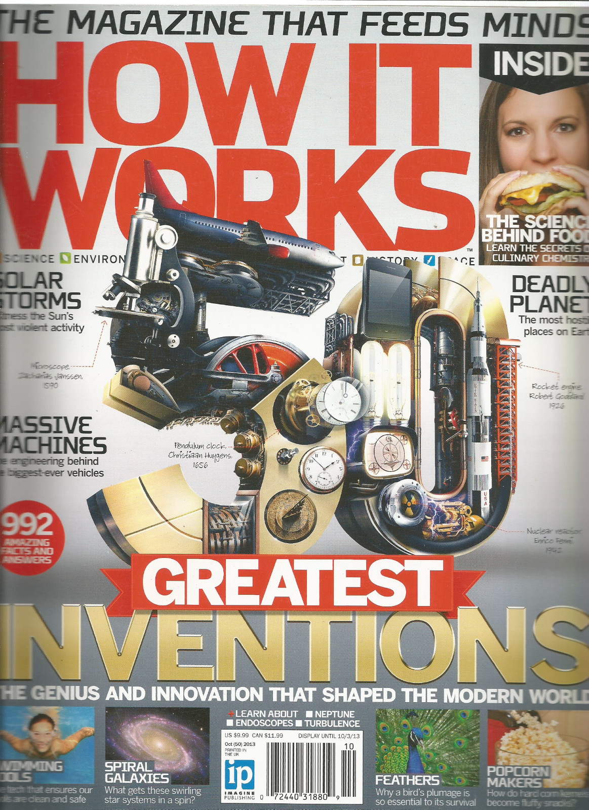 HOW IT WORKS MAGAZINE 2013, 50 GREATEST INVENTIONS | eBay