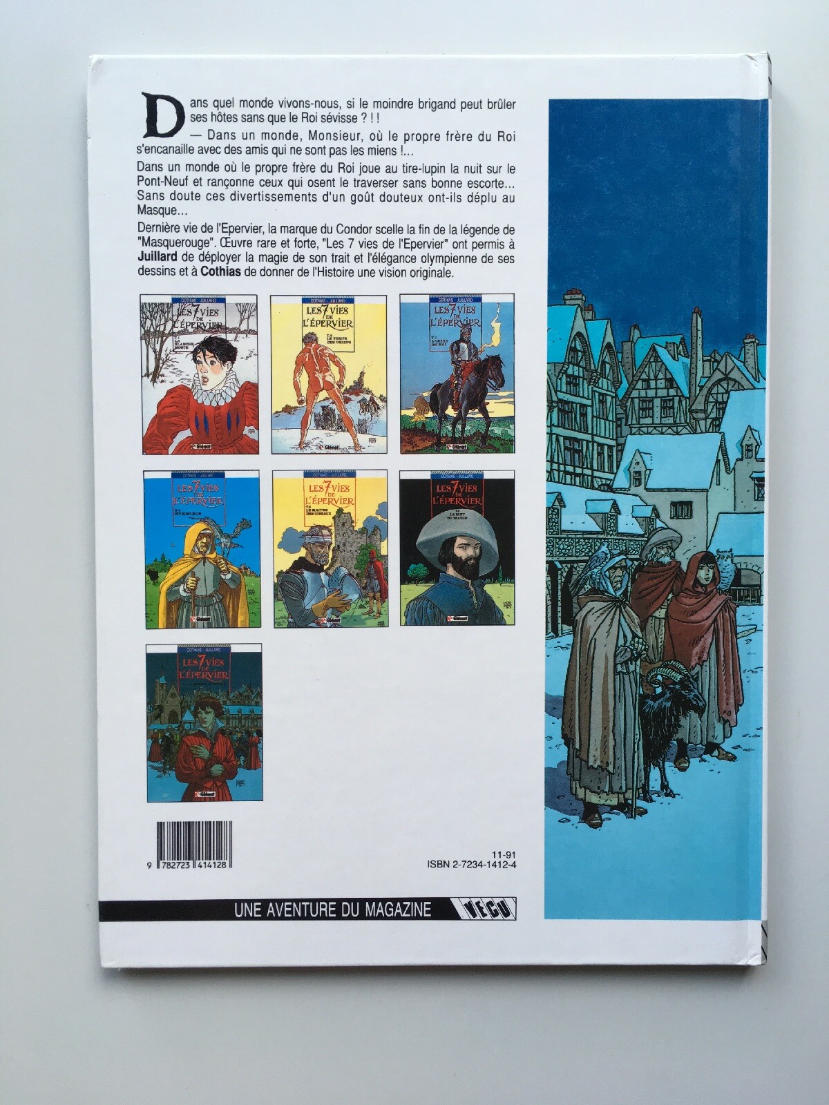 LES 7 VIES DE L'EPERVIER T7 LA MARQUE DU CONDOR - COTHIAS/JUILLARD 1991 ...