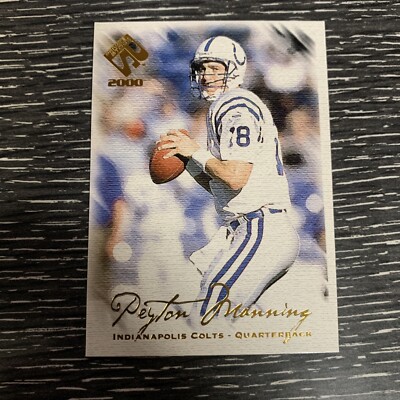 PEYTON MANNING, 2000 PACIFIC PRIVATE STOCK #40 4BB | eBay