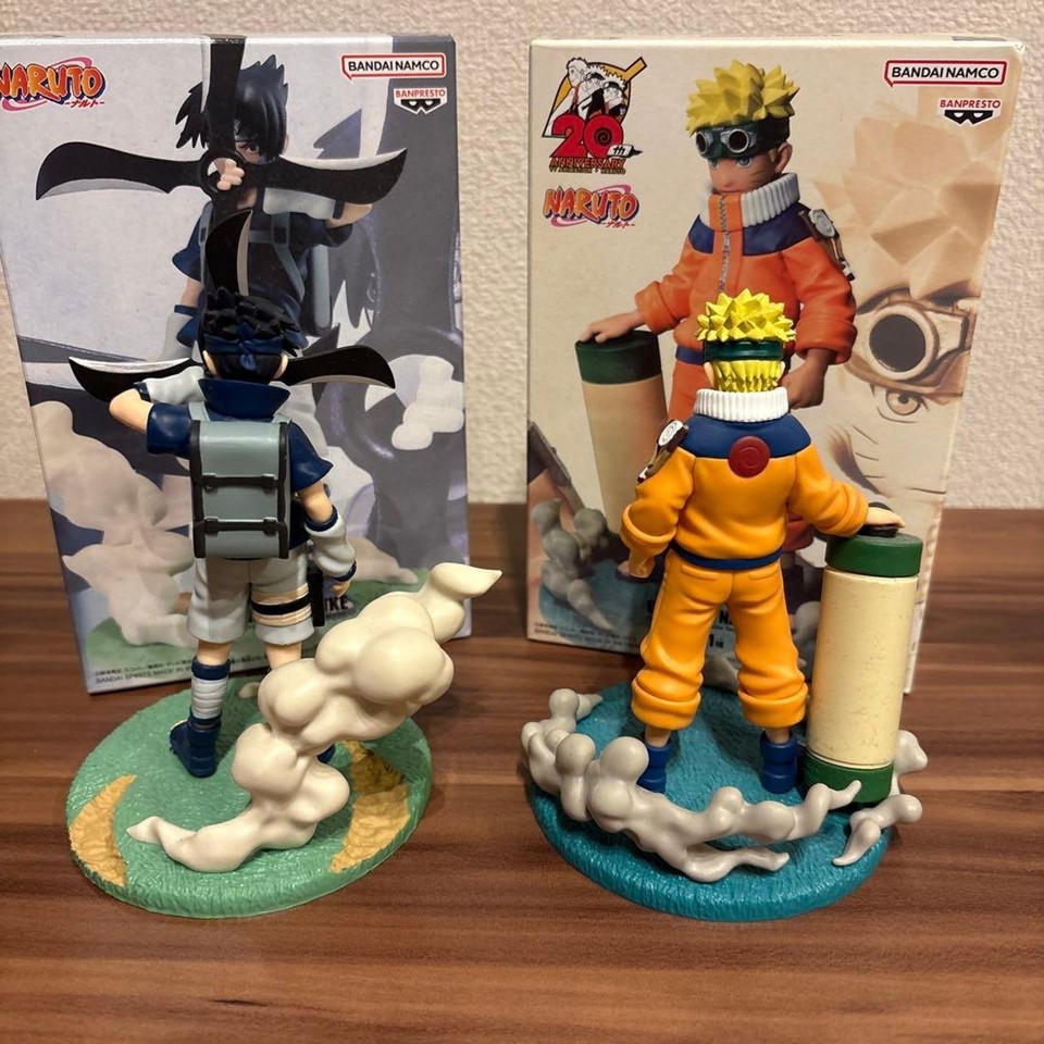 NARUTO Shippuden Uzumaki Naruto & Uchiha Sasuke Memorable Saga Figures ...