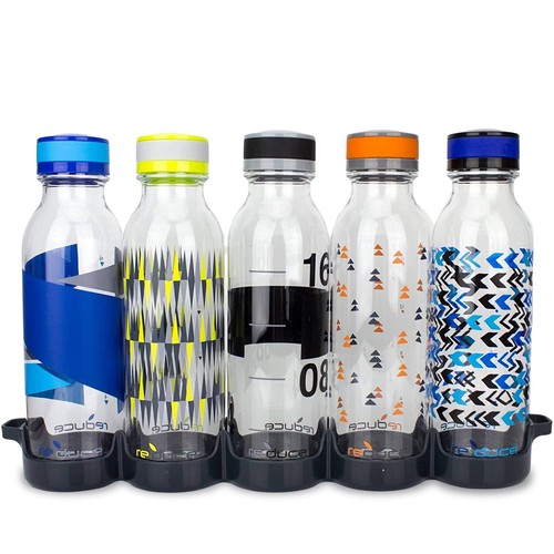 Reduce WaterWeek Reusable Water Bottle Set, 20oz – Plastic Reusable ...