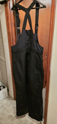 BASS PRO SHOPS BLACK 100MPH GORE-TEX RAIN BIBS MEN'S SIZE LARGE TALL LT ...