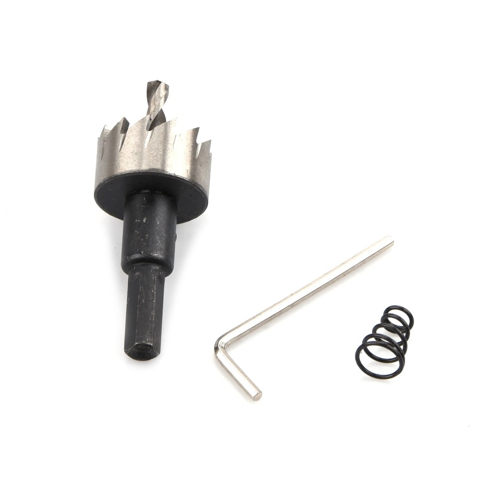 25MM HSS Drill Bit Hole Saw Tooth Set Stainless Steel Metal Alloy ...