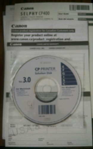 Canon Selphy CP400 Compact Photo Printer. Complete NEW..never out of ...