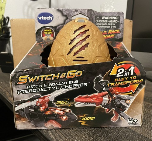BRAND NEW 2023 VTECH Switch & Go® Hatch & Roaaar Egg PTERODACTYL ...