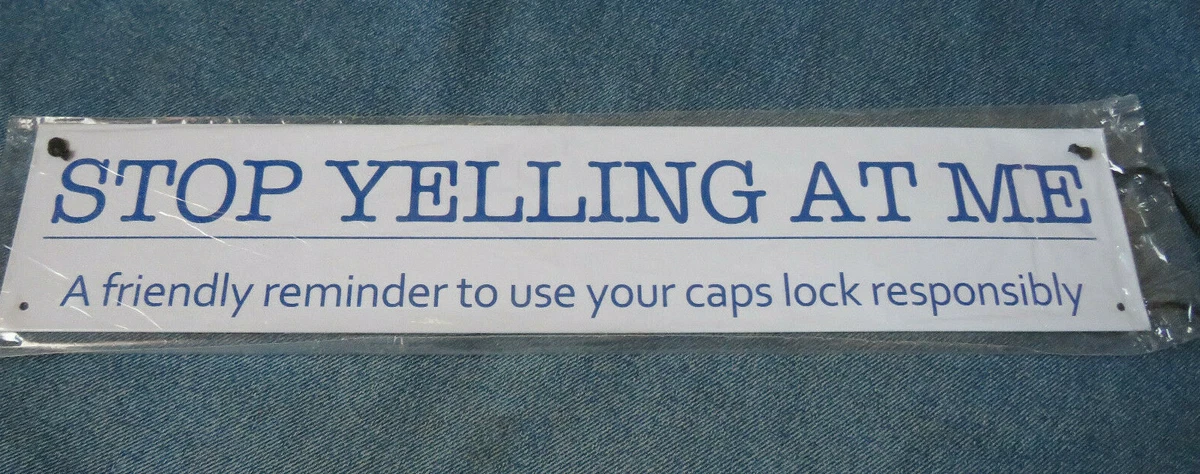 Caps Lock Funny Texts