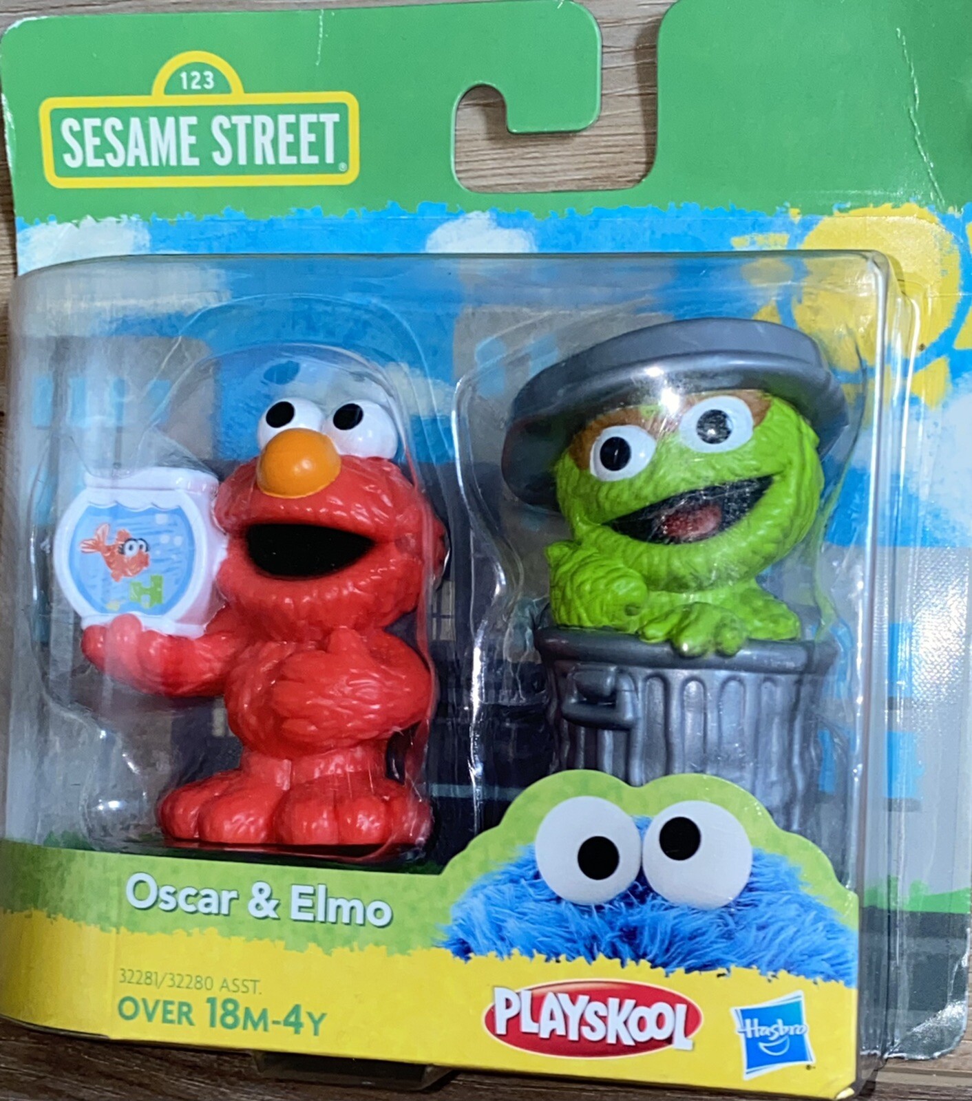 Sesame Street Oscar & Elmo (2011) Playskool Hasbro Figure 2-Pack | eBay