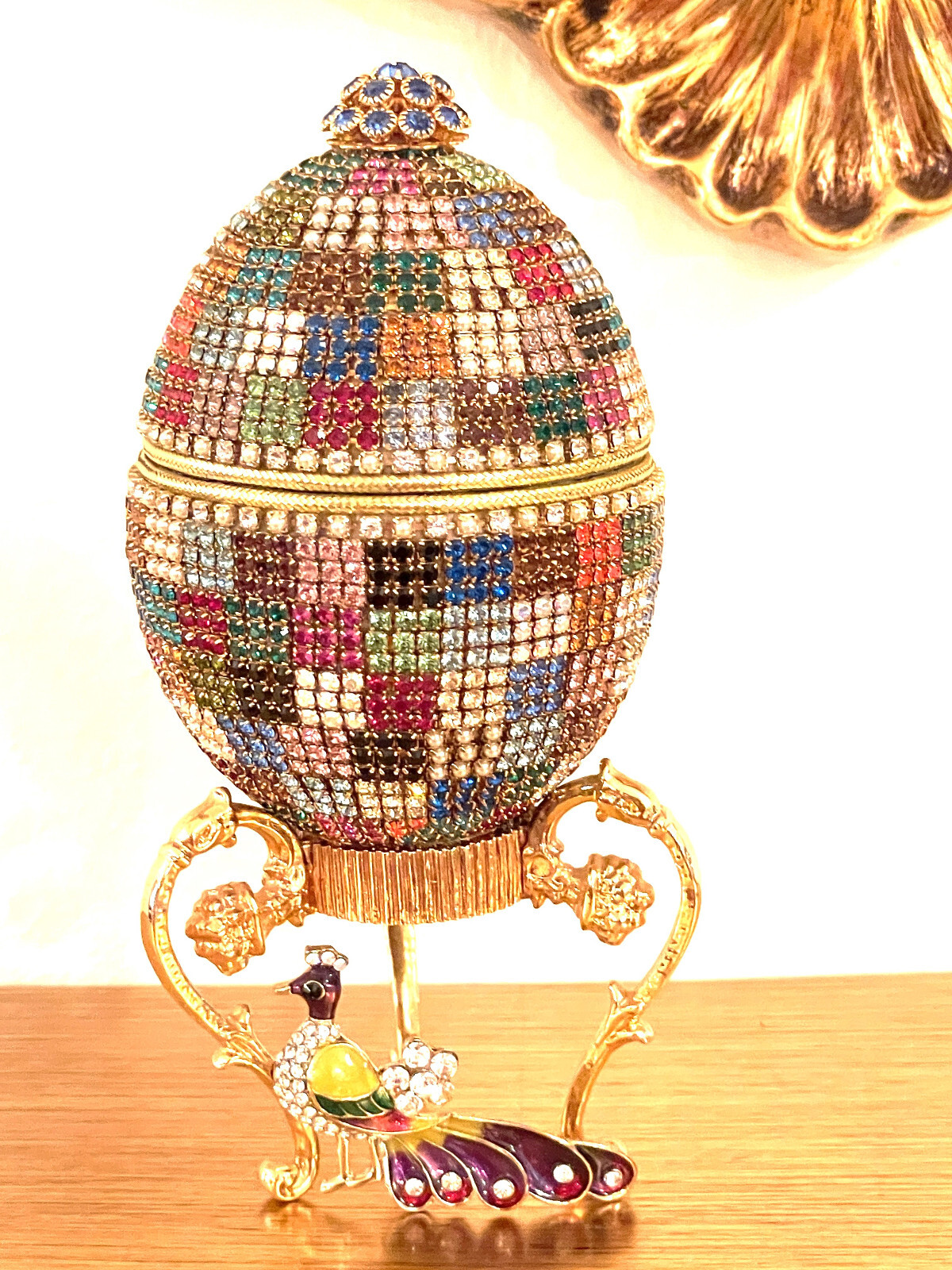 1994 Antiques Imperial Faberge eggs Faberge egg style Gold Faberge egg ...