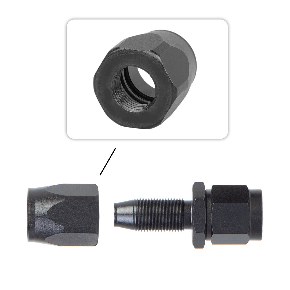 8Pcs Straight AN6 -6AN Swivel Hose End Fitting Adaptor For CPE Fuel ...