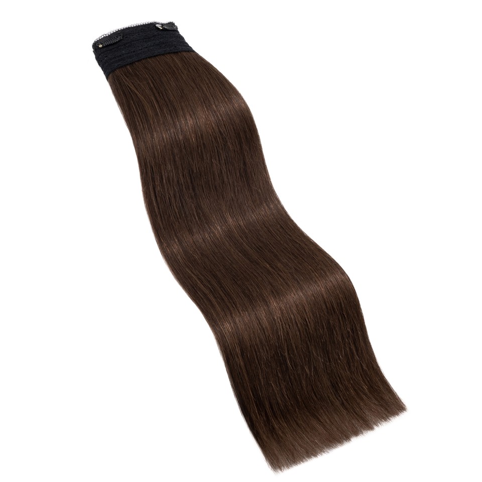 Real Invisible Wire In Human Hair Extension Secret Hidden Extensions ...