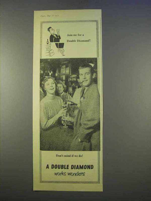 1955 Double Diamond Ale Ad - Join Me | eBay