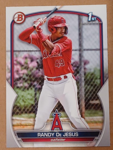 Randy De Jesus 2023 Bowman F2 #BP-19 Los Angeles Angels | eBay