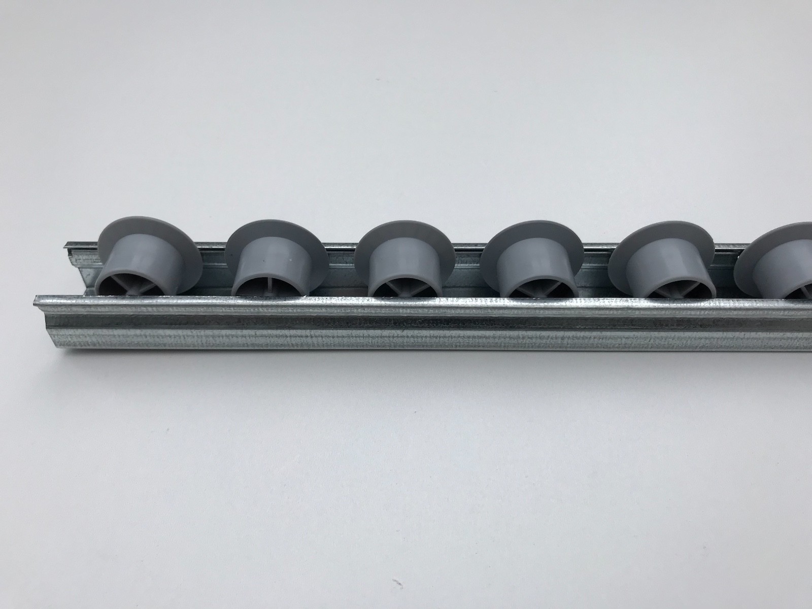 roller track flow rail roller gravity conveyor with flange wheels grey ...