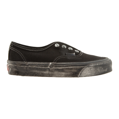 new men's 8.5 VANS OG AUTHENTIC LX distressed look black/white ...