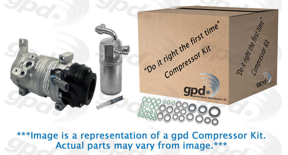 A/C Compressor-New Kit Global 9611341 fits 08-09 Pontiac G8 6.0L-V8 | eBay