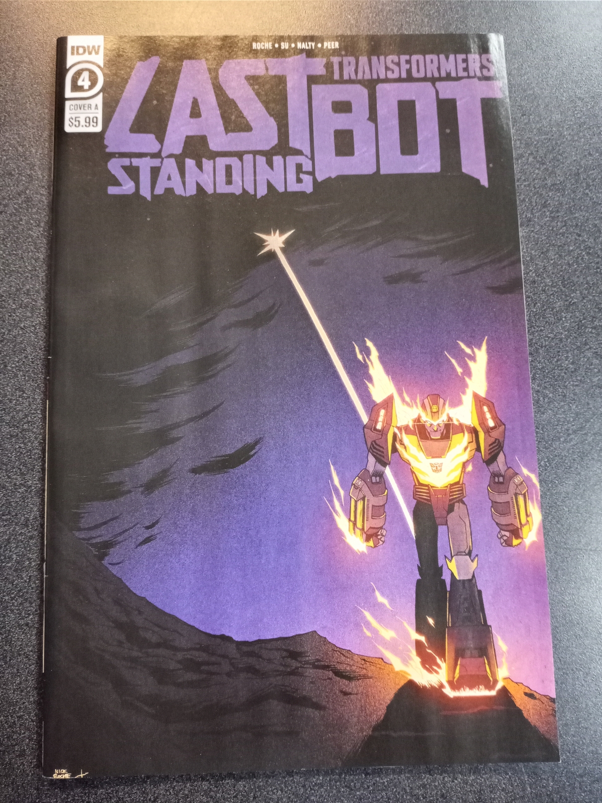 Transformers Last Bot Standing #4 Cover A Roche | eBay