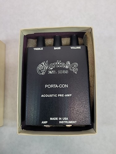 Vintage Martin & Co. Porta-Con Acoustic Pre-Amp Made In The USA!! | eBay