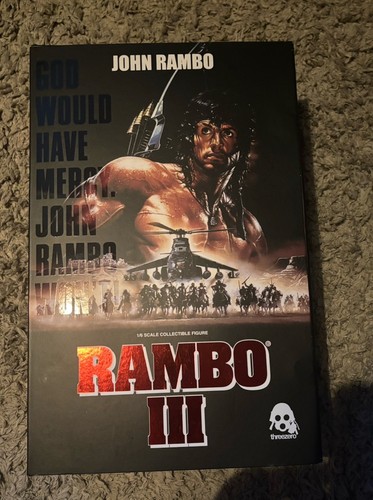 Threezero Rambo 3, 1/6 Scale Figure. Not Hot Toys. (Please Read ...