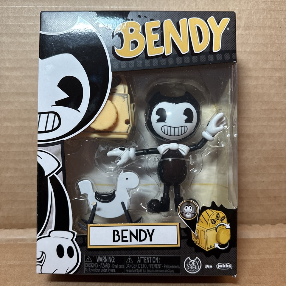 Jakks Pacific Bendy And The Ink Machine Wave 4 Classic Bendy 5" Figure ...