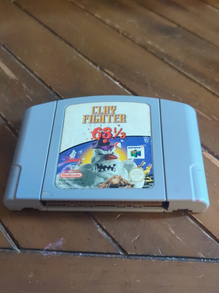 Clay Fighter 63 1/3 | Nintendo 64 | N64 | PAL | Cartridge Only | eBay UK