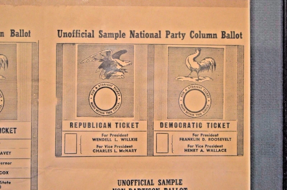 Election Of 1940 Candidates