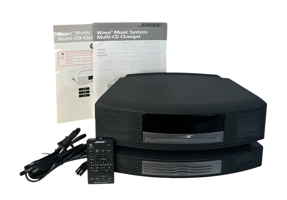 Bose Sound Wave Radio Music System Multi Disc CD Player Changer Alarm ...