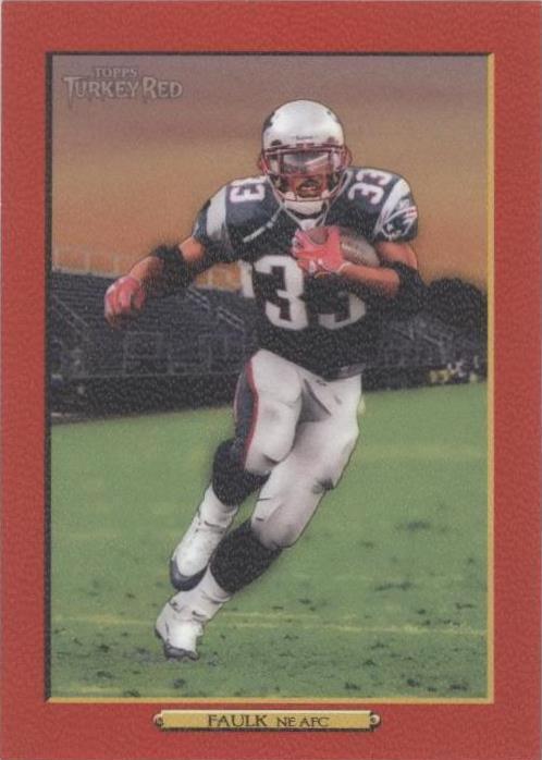 2006 Topps Turkey Red - Kevin Faulk #129 Red for sale online | eBay