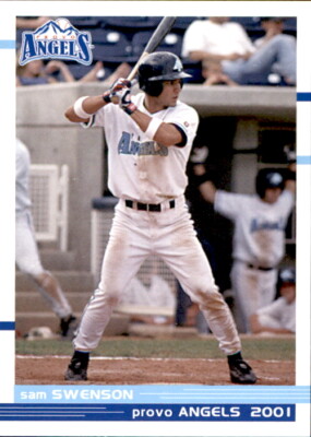 2001 Provo Angels Grandstand #20 Sam Swenson South Jordan Utah UT ...