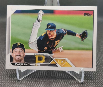 2023 Topps Series 1 #2 ZACH THOMPSON Pittsburgh Pirates baseball card ...