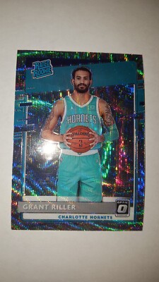 2020-21 Optic Rated Rookie Fanatics Silver Wave Grant Riller RC ...