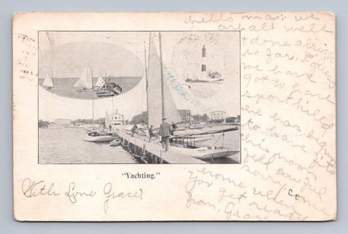 "Yachting" Lake Champlain? Hanksville Vermont to Burlington Cover UDB ...